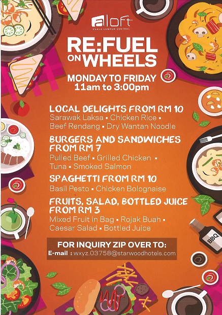 CikLilyPutih The Lifestyle Blogger: Pelancaran RE:FUEL ON WHEELS – Food ...