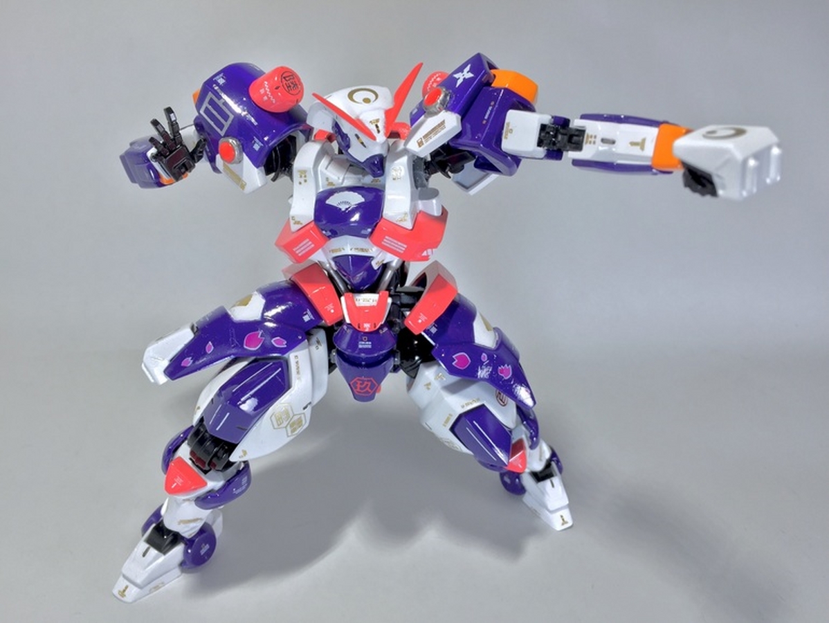 Custom Build: HG 1/144 Hyakuren [Kitsuneoni]