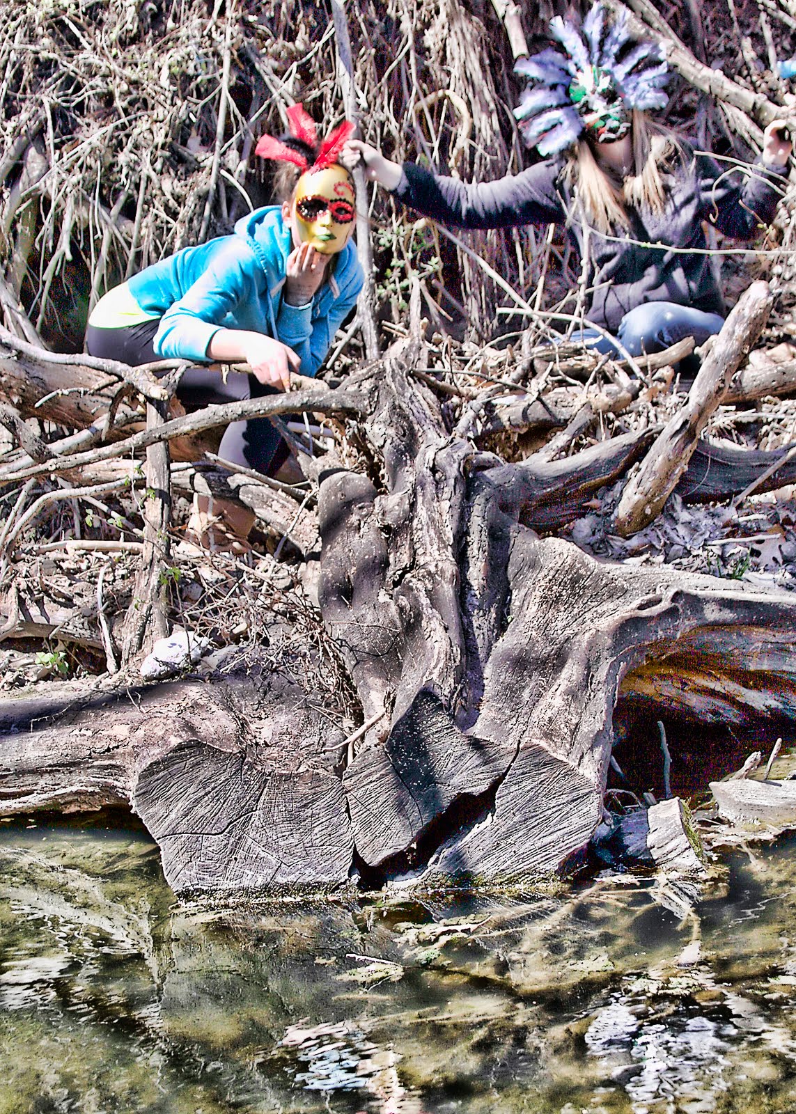 Mr. Smith's "Lord of the Flies" Masks in Nature