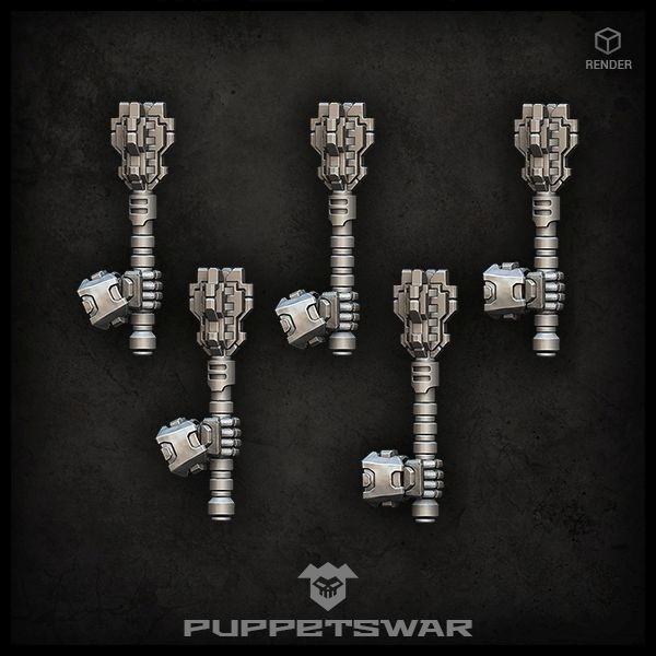 Tabletop Fix: Puppetswar - New Weapon Sets