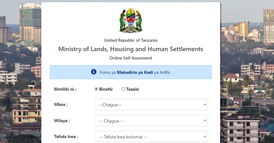 Understanding the Land Rent in Tanzania