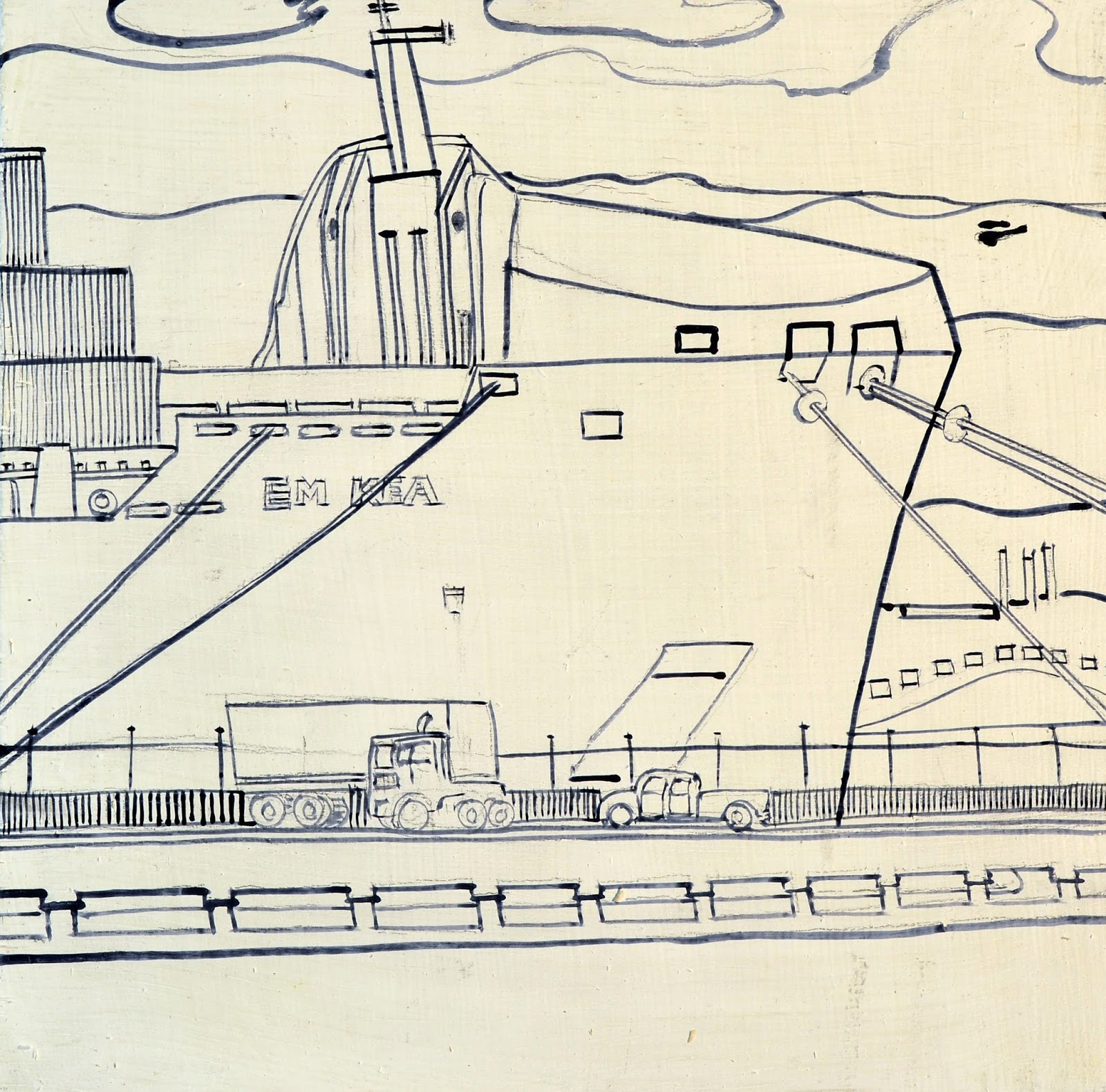 Drawing Halifax Harbour | Brian Sloan