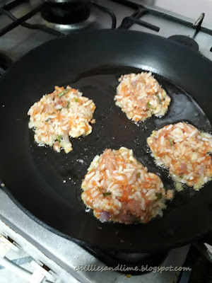 Chillies and Lime: Rice fritters