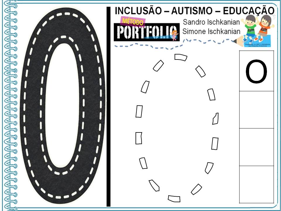 INCLUSÃO - AUTISMO E EDUCAÇÃO SIMONE HELEN DRUMOND: PISTAS - LETRA O
