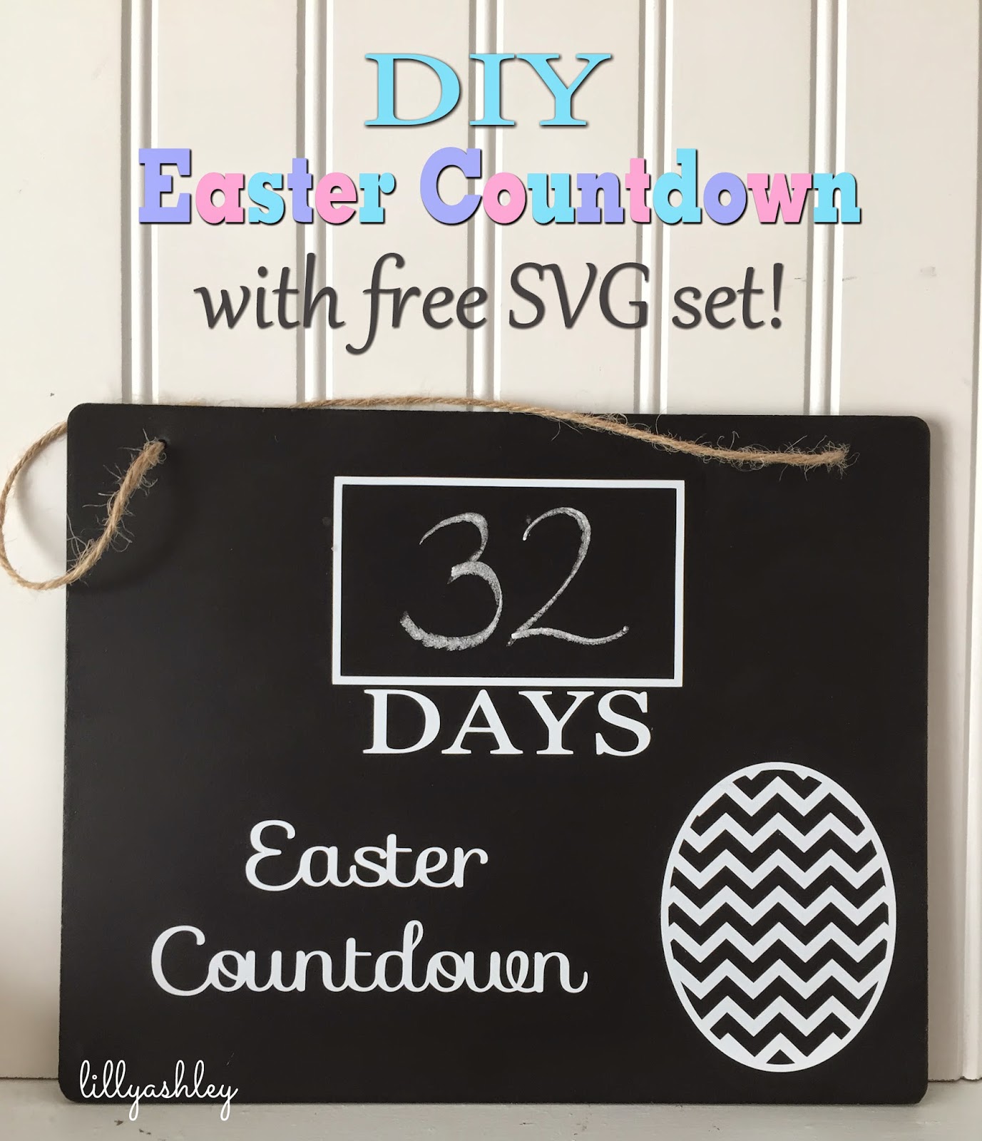 Make it Create by LillyAshley...Freebie Downloads: DIY Easter Countdown ...