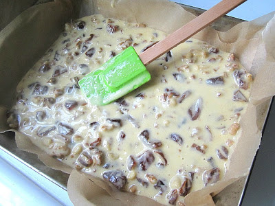 "Chinese Chews" = Date Walnut Bars