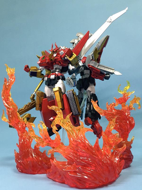 Custom Build: Gundam Kit Bash Brave Command "Super Fire Dagwon"