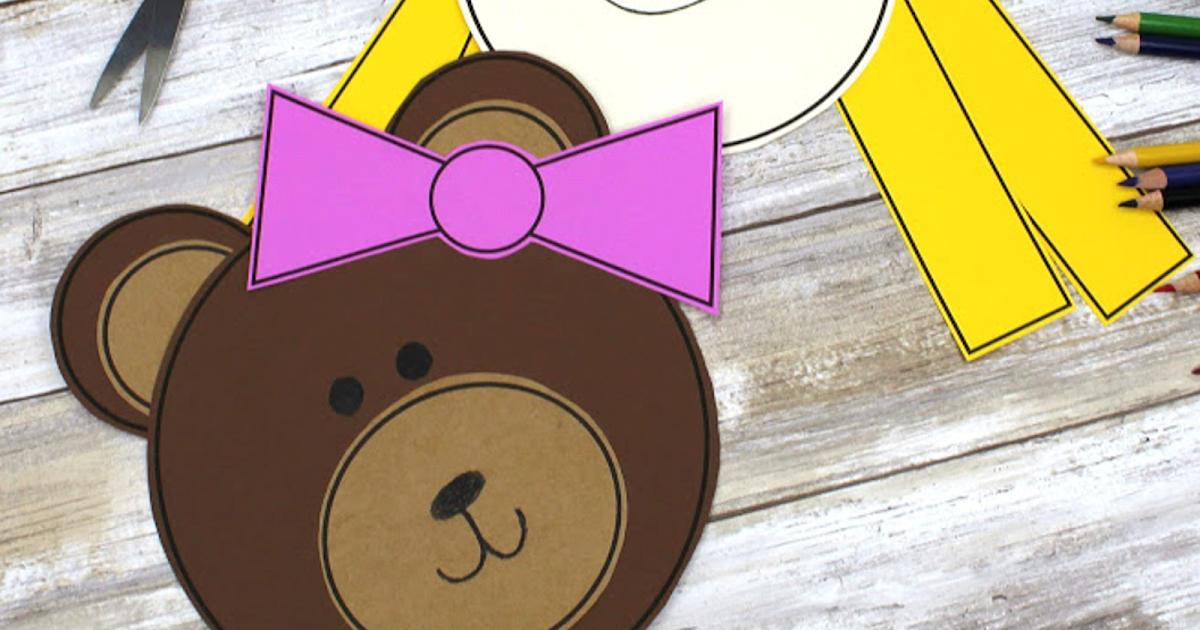 Goldilocks and the Three Bears Crafts and Printables | Mrs. Black's Bees