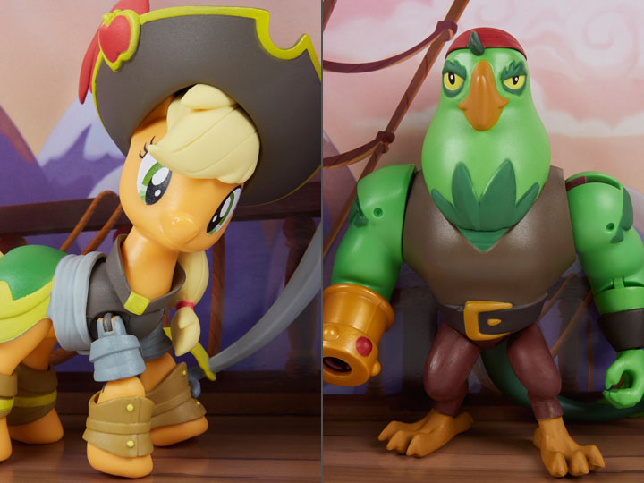 Closer Look at the Applejack and Boyle GoH Good vs Evil Figures | MLP Merch