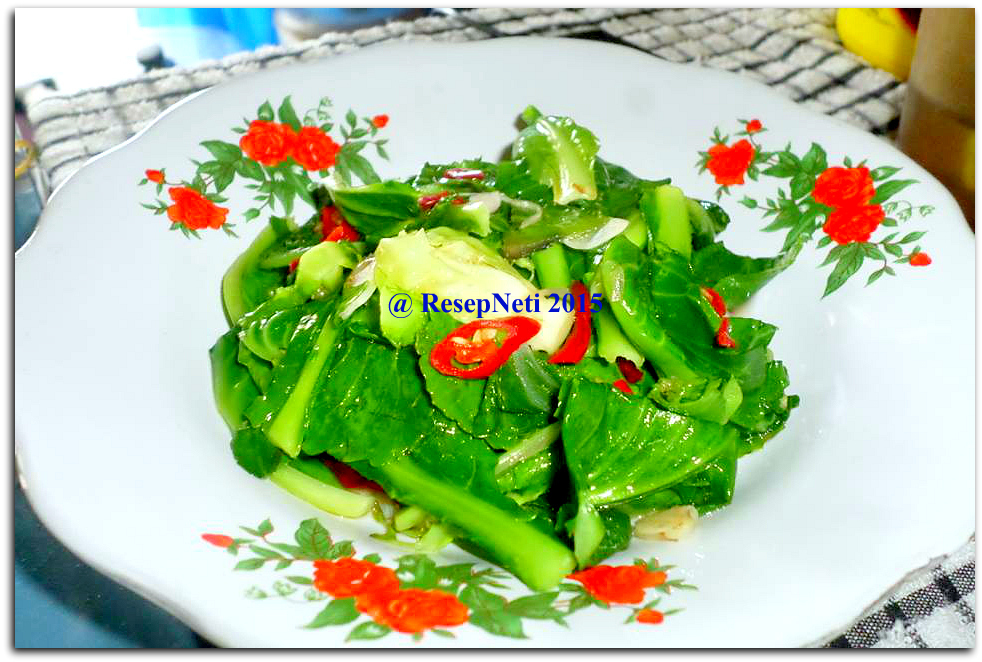 Resep Tumis Sayuran Baby Kol ( Baby Cabbage Stir-Fry Recipe )
