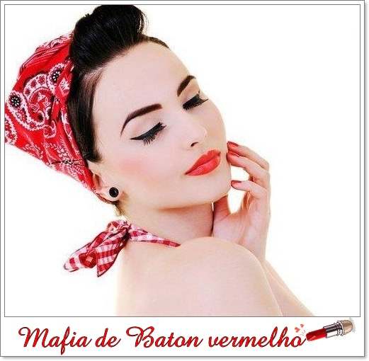 Estilo Pin Up ♥ Máfia de Batom Vermelho