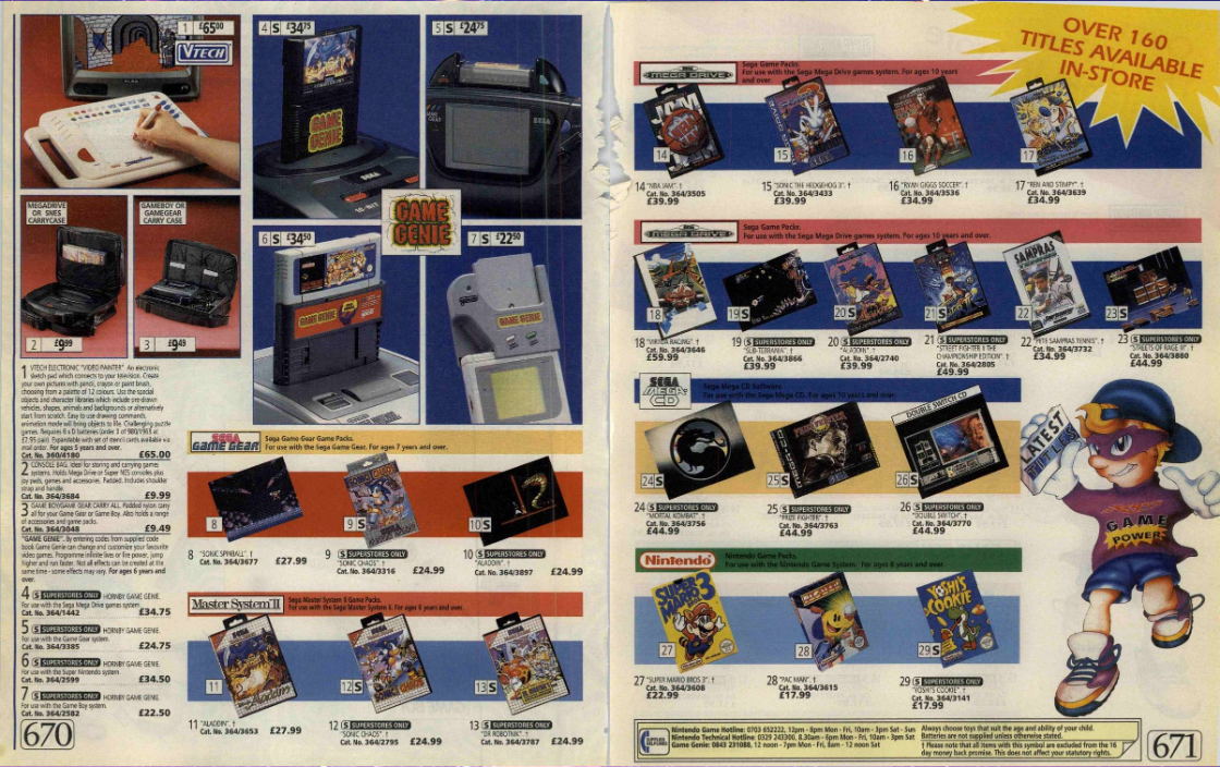 🕹️🎮 The Argos Catalogue & Video Games in the 1970s, 80s & 90s | A Trip ...