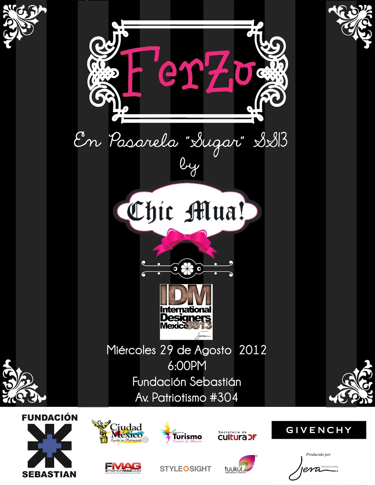 Concepto Ferzu: FERZU en IDM SS13 Pasarela NIDM Sugar by Chic Mua