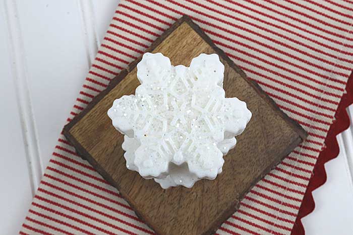 Glitter Snowflake Soap for Kids - Everything Pretty