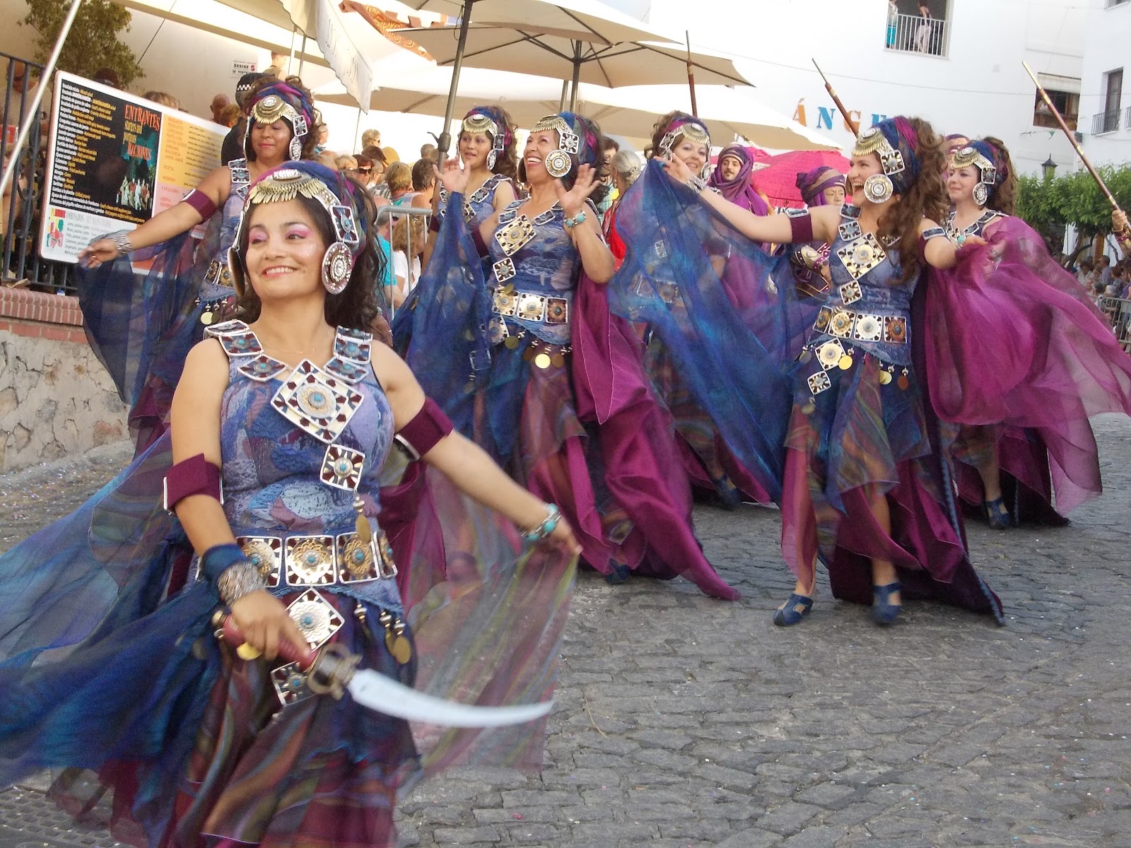 Colette's Blog: Moors and Christian Fiesta in Mojacar Spain. Some ...