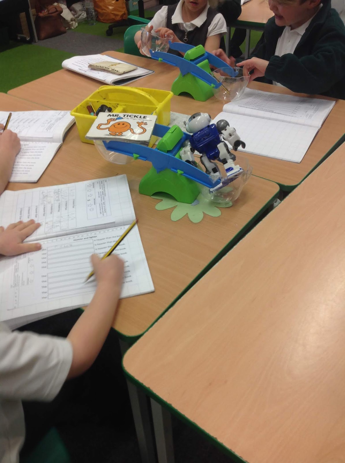 Suttons Primary School: 1MS - Heavy and light using balances