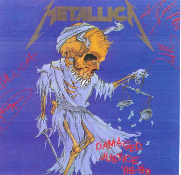 bootleg addiction: Metallica: Damaged Justice Tour '89