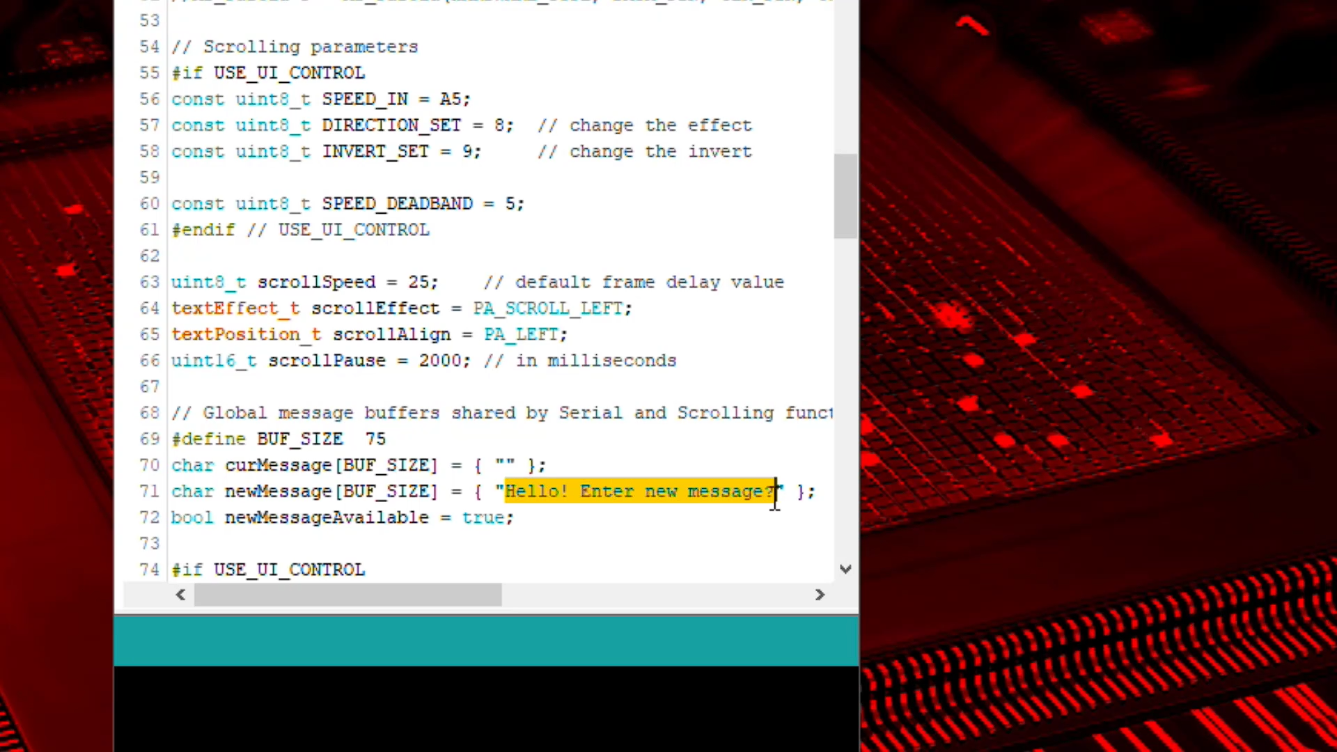 CNC STORE BANDUNG: TUTORIAL DASAR MEMBUAT RUNNING TEXT LED DOT MATRIX ...