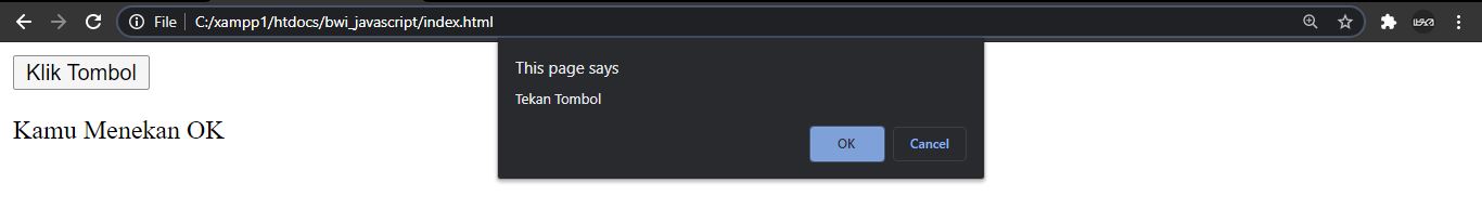 Mengenal 3 Kotak Dialog Pada JavaScript - BelajarwithIB
