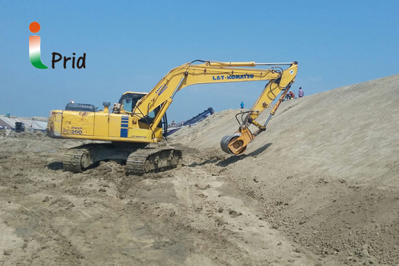 Slope Vibratory Compactor: I-PRID Slope Vibratory Compactor Innovative