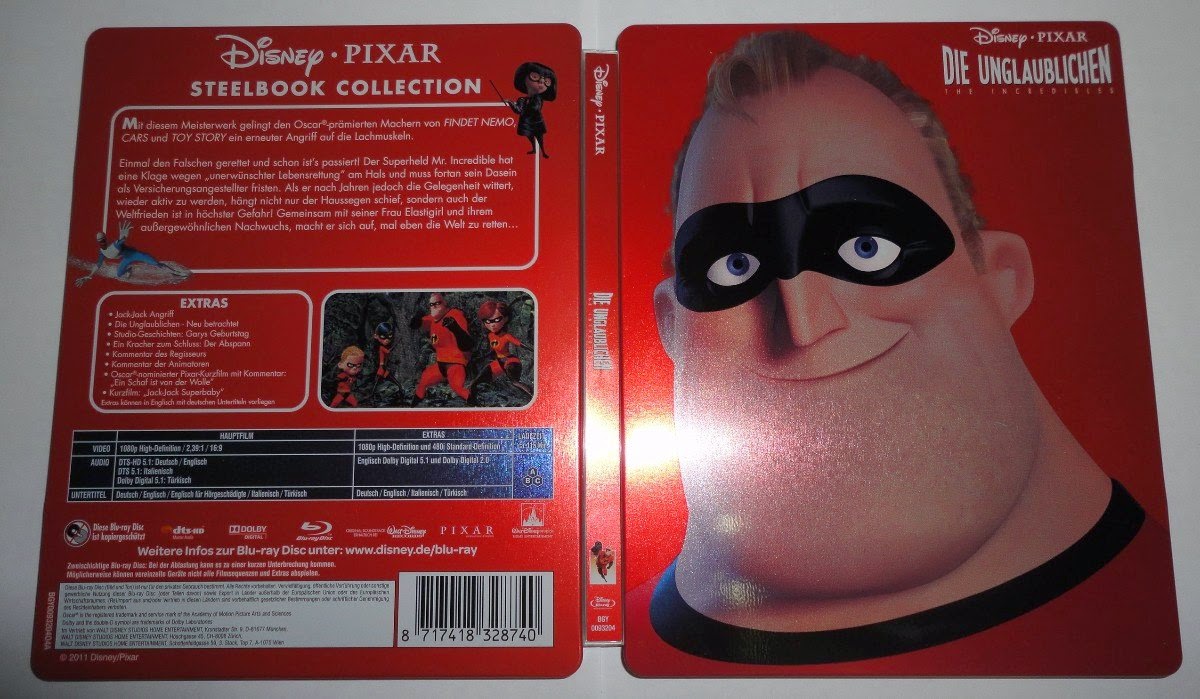 Coleco Mix: Disney Pixar Steelbook Collection (German)