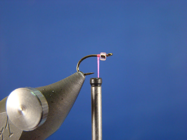 SST Flies: Salmon Steelhead and Trout Fly Tying: Perdigon Midge (UV) (Pink)