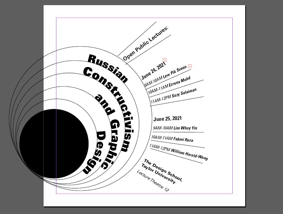 ADVANCED TYPOGRAPHY // TASK 1 Exercises