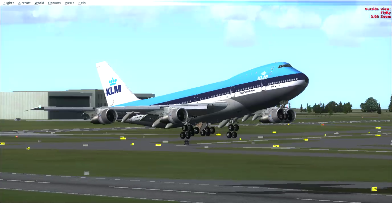 Retrobird Paradise - FSX Repaints: FSX CLS 747-200 repaint: KLM 747 ...