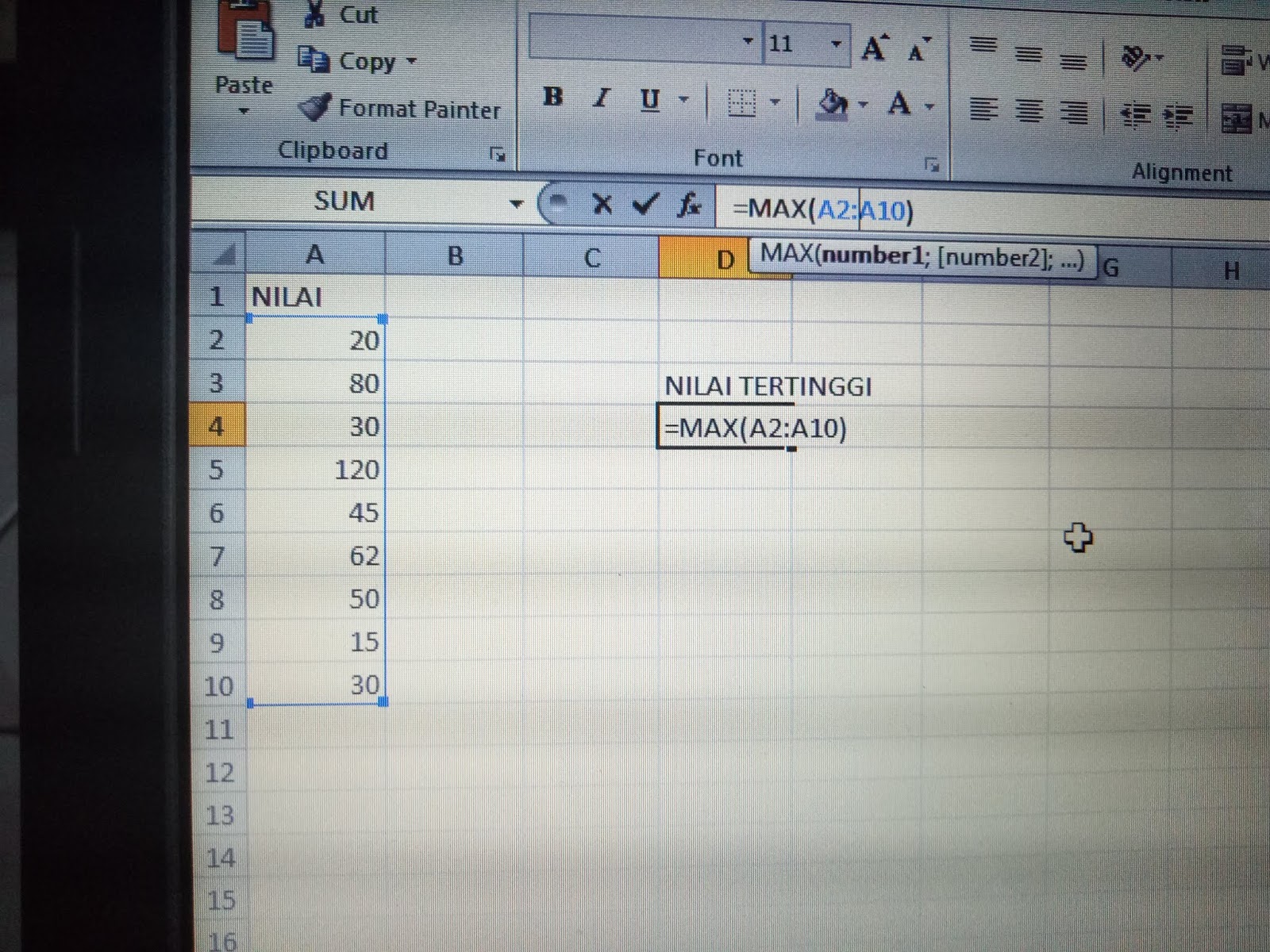 APLIKASI KOMPUTER: Manfaat penggunaan Fungsi Autosum, Product dan ...
