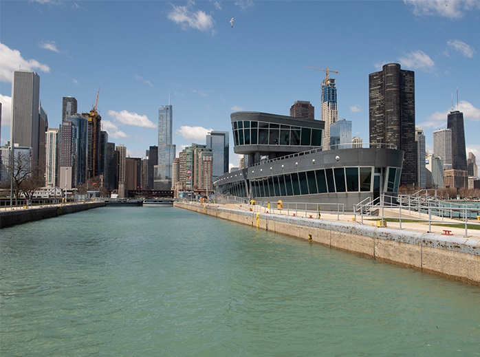 Industrial History: MWRD: Chicago River Controlling Works (CRCW) at ...