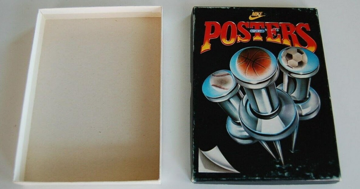 NIKE Poster Cards (1982 - 1992): 1. Nike Poster Cards