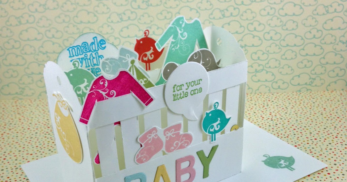 A 3D Baby Boutique Crib Card