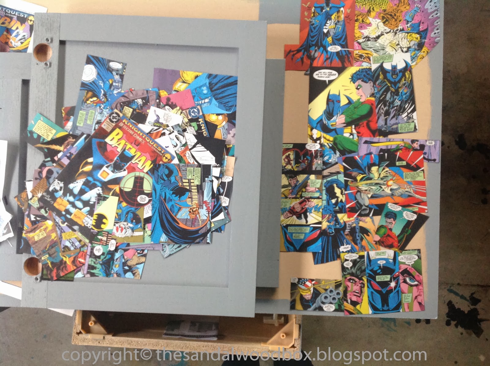 The Sandalwood Box: Comic Top Desk