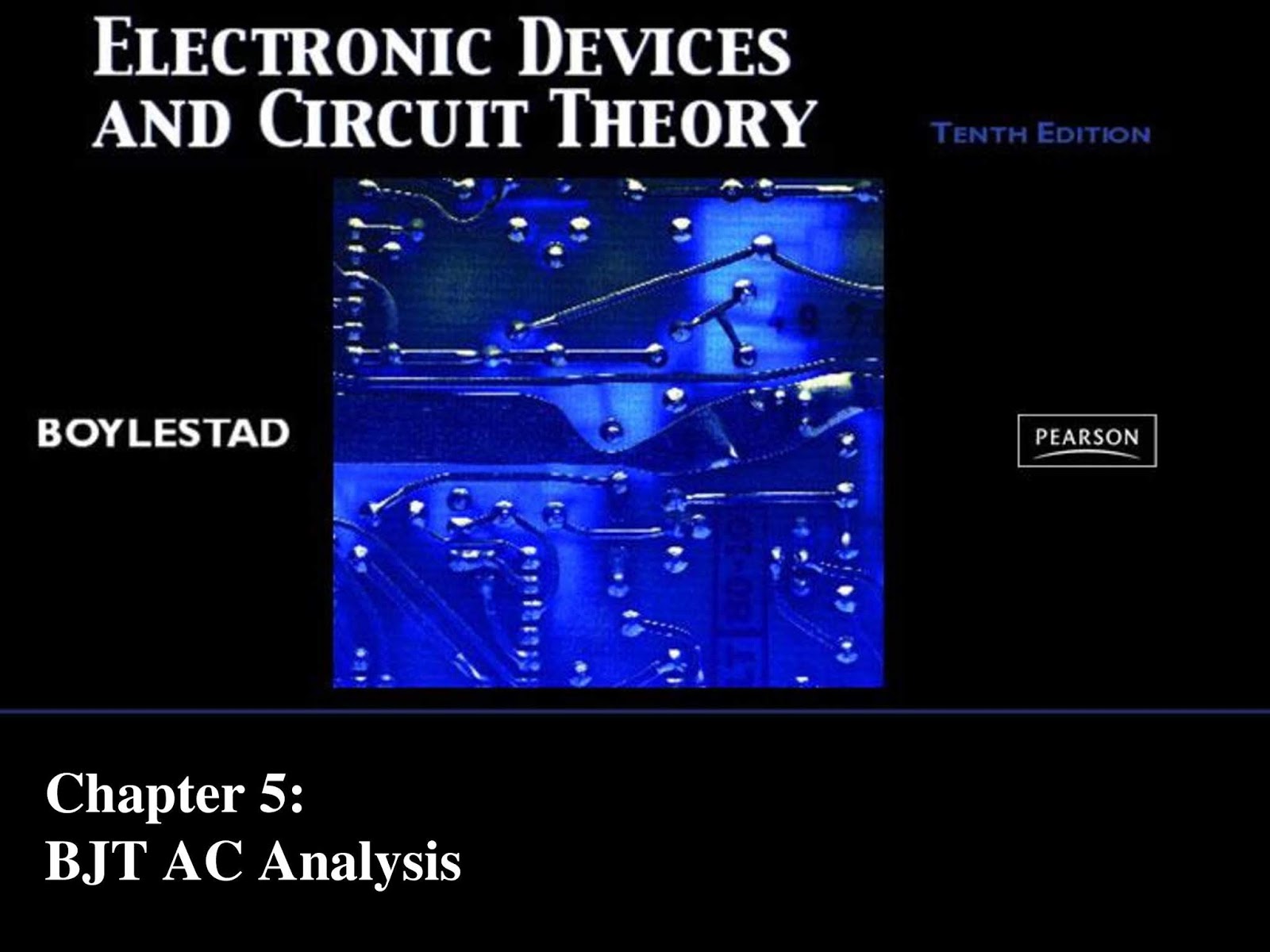 Alte Halle's Random Blogs: Electronic Devices and Circuit Theory ...