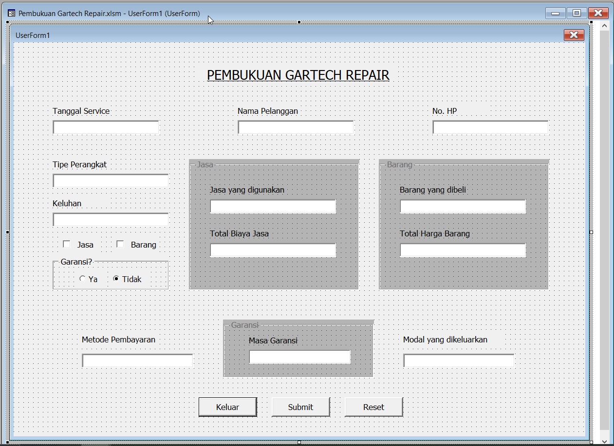2 Cara Membuat Database dalam Microsoft Excel