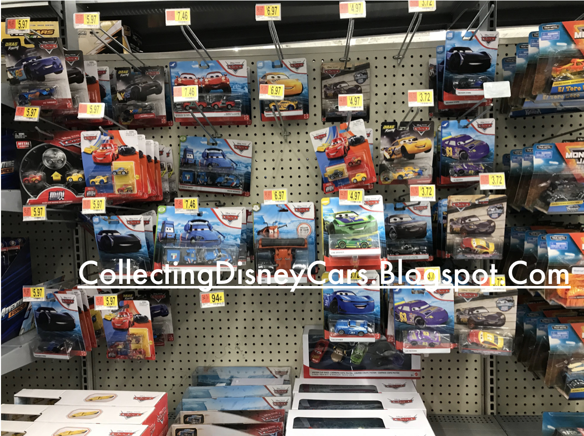 Collecting Disney Cars: What's in My Wal-mart #1
