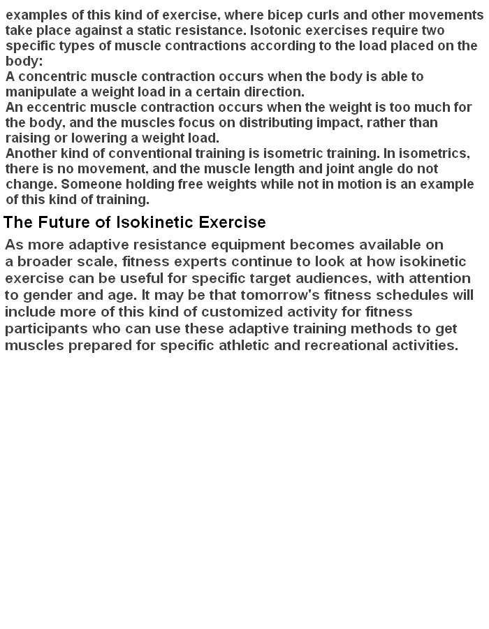 What Is Isokinetic Exercise? | stonecold846