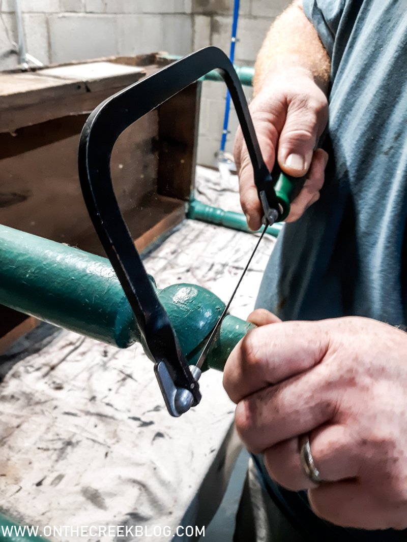 Primitive Table Makeover