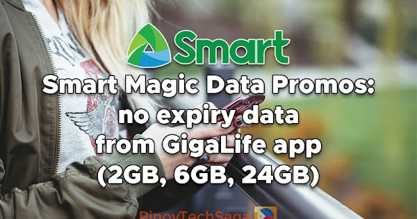 Smart Magic Data Promos: No Expiry Data (2GB to 48GB) | PinoyTechSaga