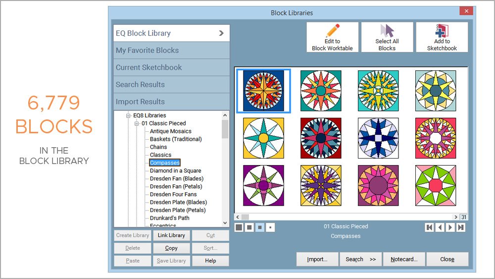 Quilting Mod : EQ8 Release