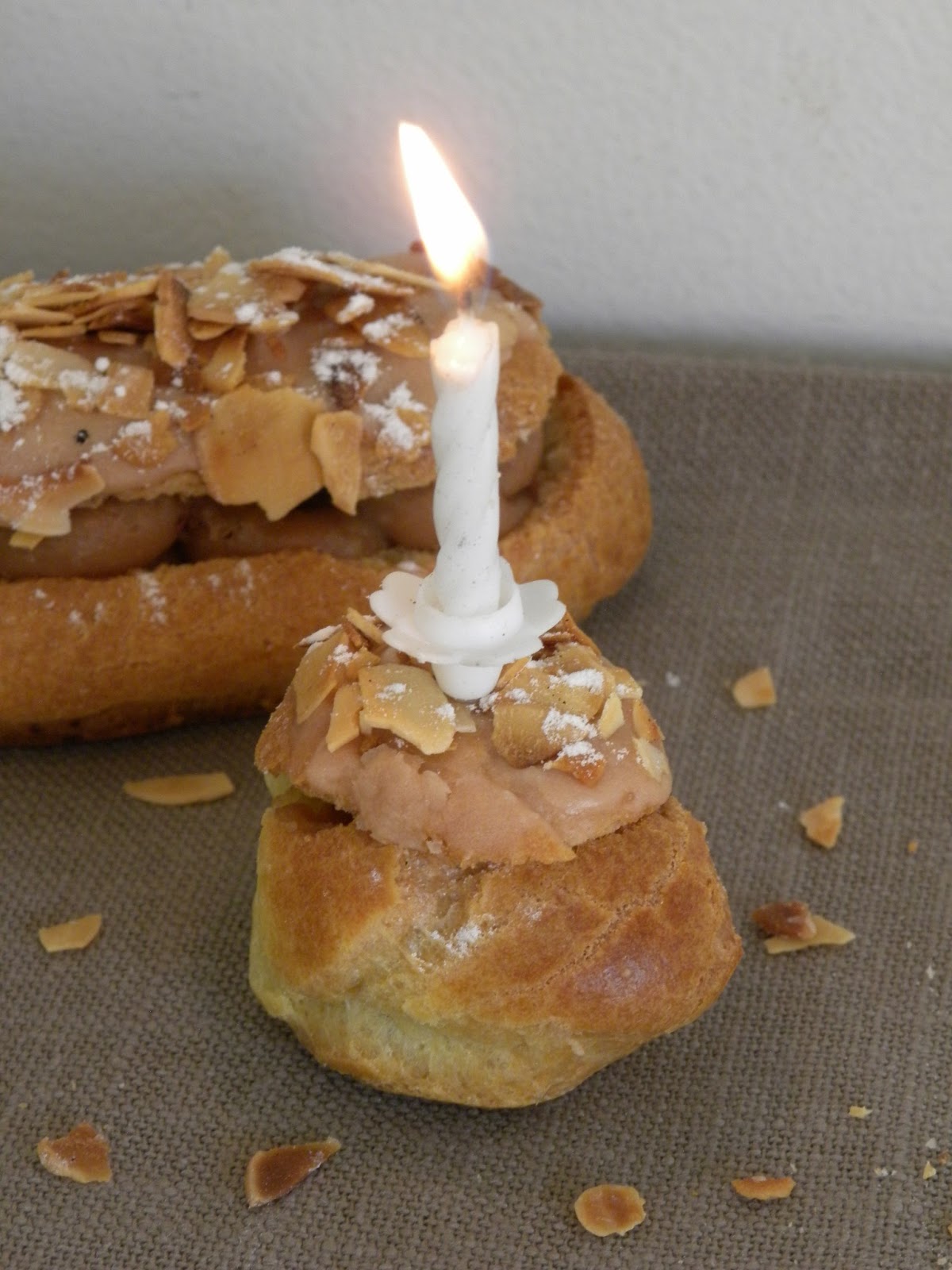 Vadrouilles gourmandes : Eclairs praliné façon Paris-Brest