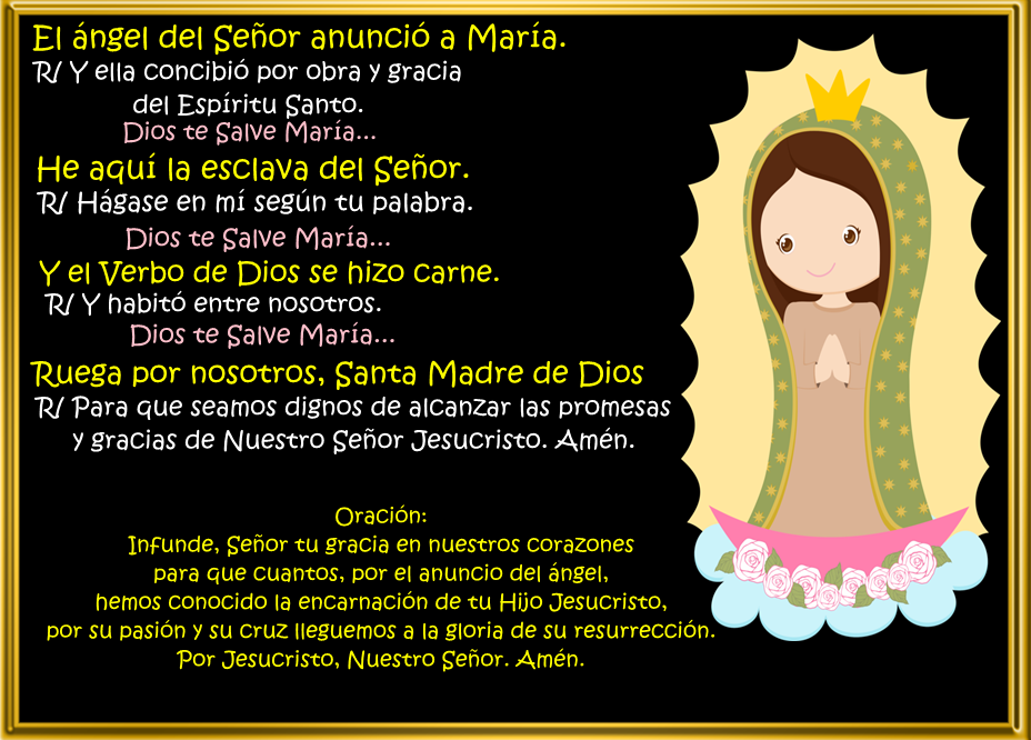 ® Blog Católico Gotitas Espirituales ®: IMÁGENES DE LA ORACIÓN DEL ÁNGELUS