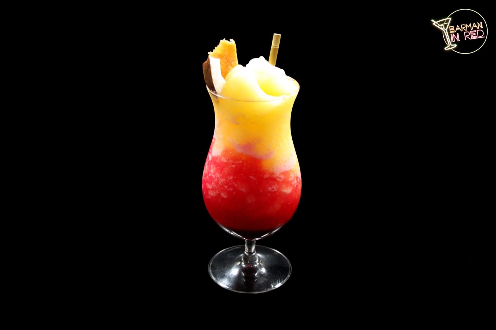 Como hacer el cóctel Tormenta de Amor