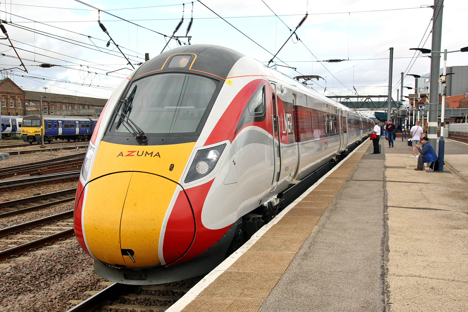 47s and other Classic Power at Southampton: Hitachi IEP trains at Doncaster, 12th September 2019