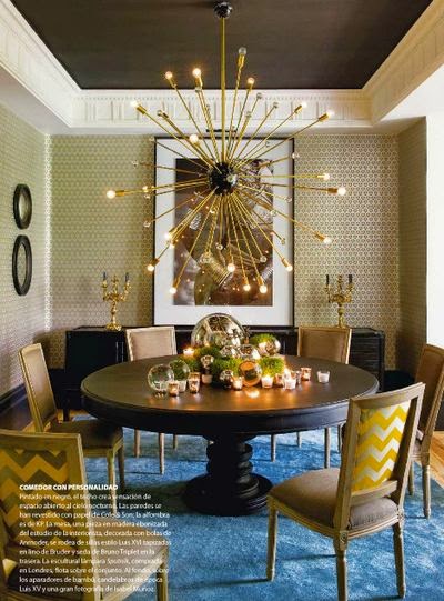 Eye For Design: Decorating With The Sputnik Chandelier