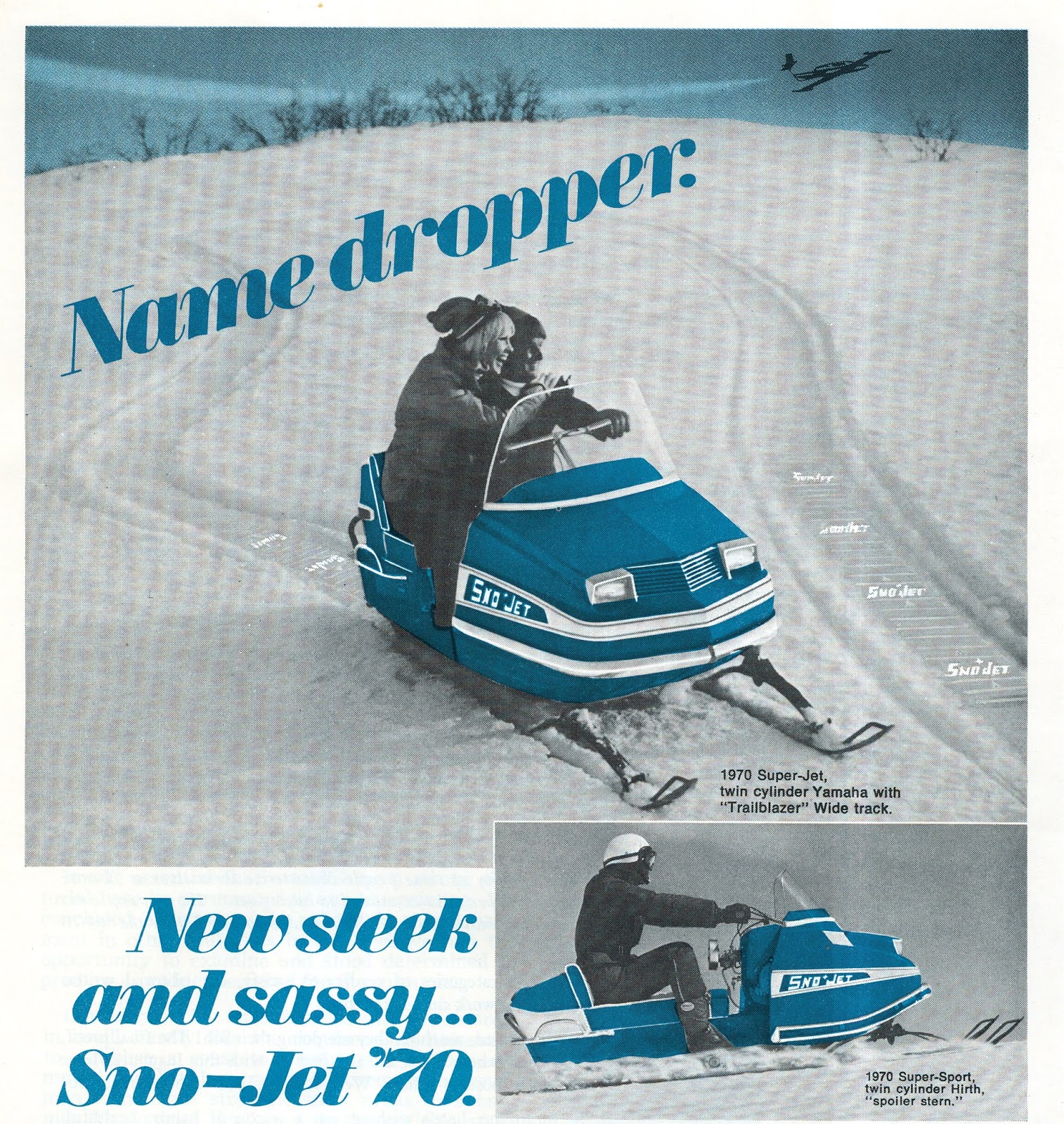 1970 Sno Jet Snowmobile