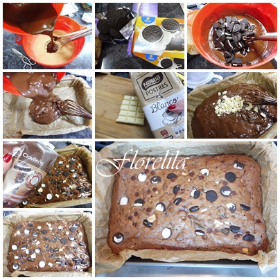 Florelila, recetas y aficiones....by Toñi Navarro: BROWNIE DE OREO, UN ...