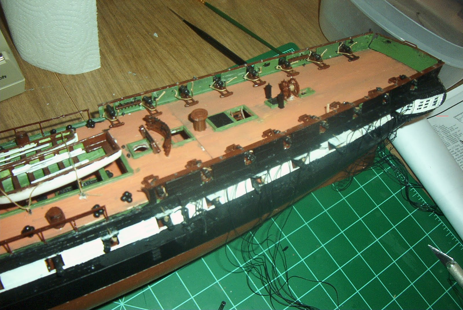 Obiwan Modeling: My 1/96 Scale USS Constitution