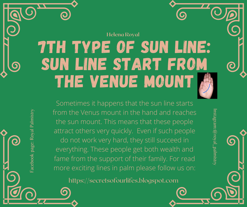 Quick Guide of Sun Line in palmistry: 12 Lines of Fame, Wealth, and ...