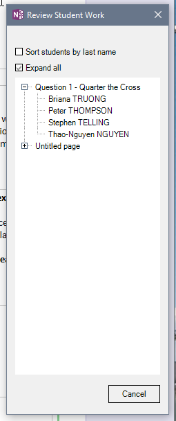 Facilitating Feedback in OneNote – OneNoteSchool